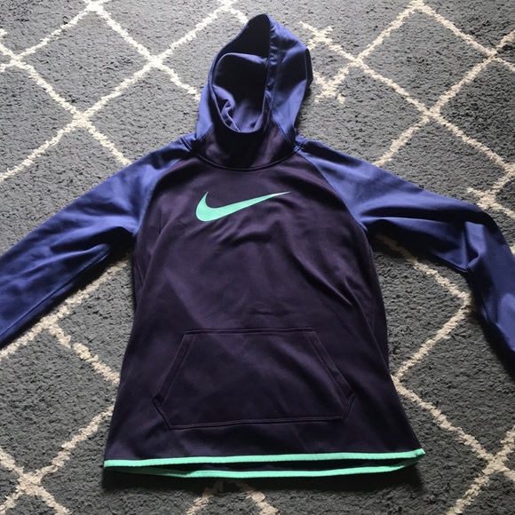Nike | Shirts & Tops | Nwot Nike Girls Drifit Purple Hoodie | Poshmark